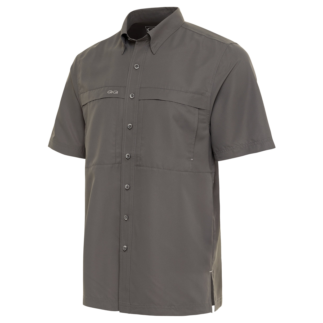 GunMetal MicroFiber Shirt | GameGuard Fishing Shirt – GameGuard ...