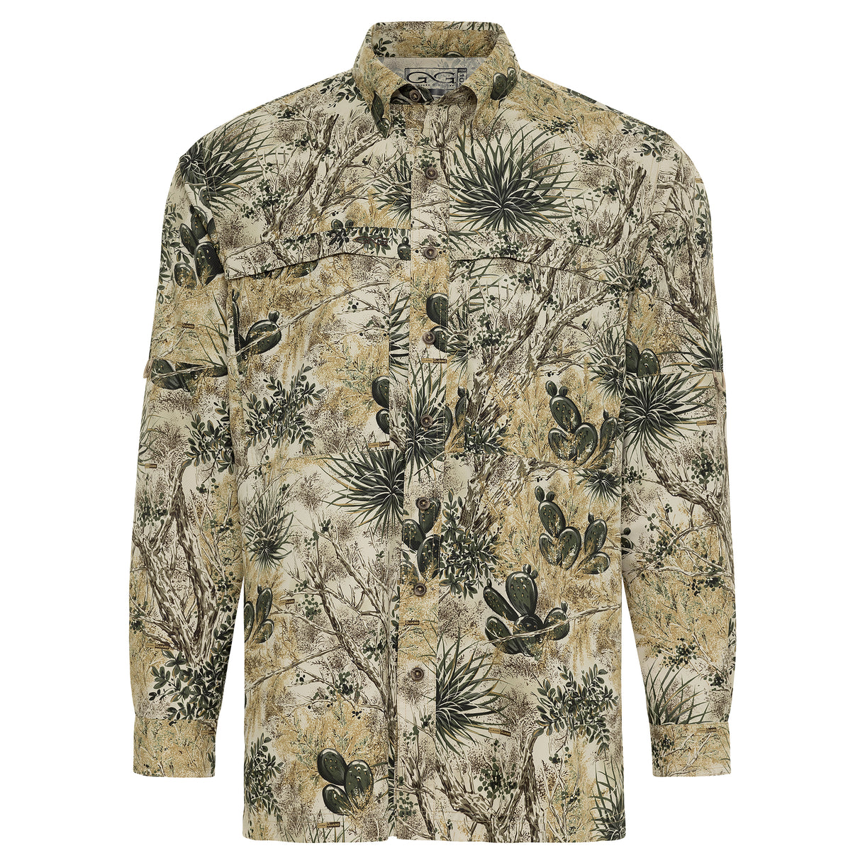 GameGuard Relaxed Fit MicroFiber Shirt | Long Sleeve - Camo Outdoor ...