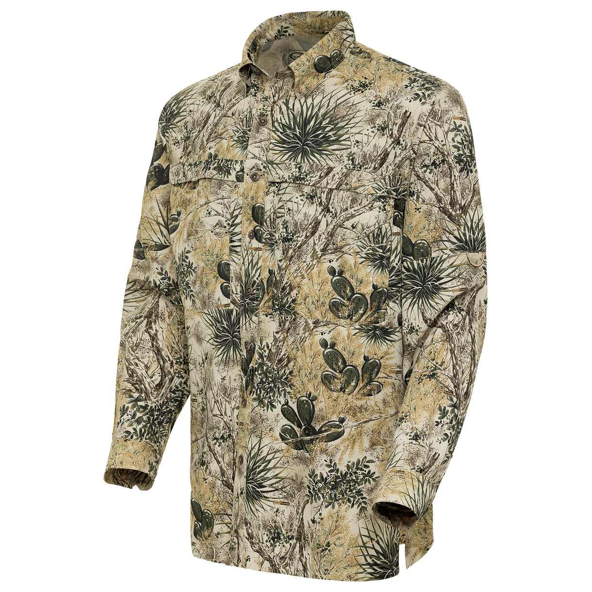 GameGuard Relaxed Fit MicroFiber Shirt | Long Sleeve - Camo Outdoor ...